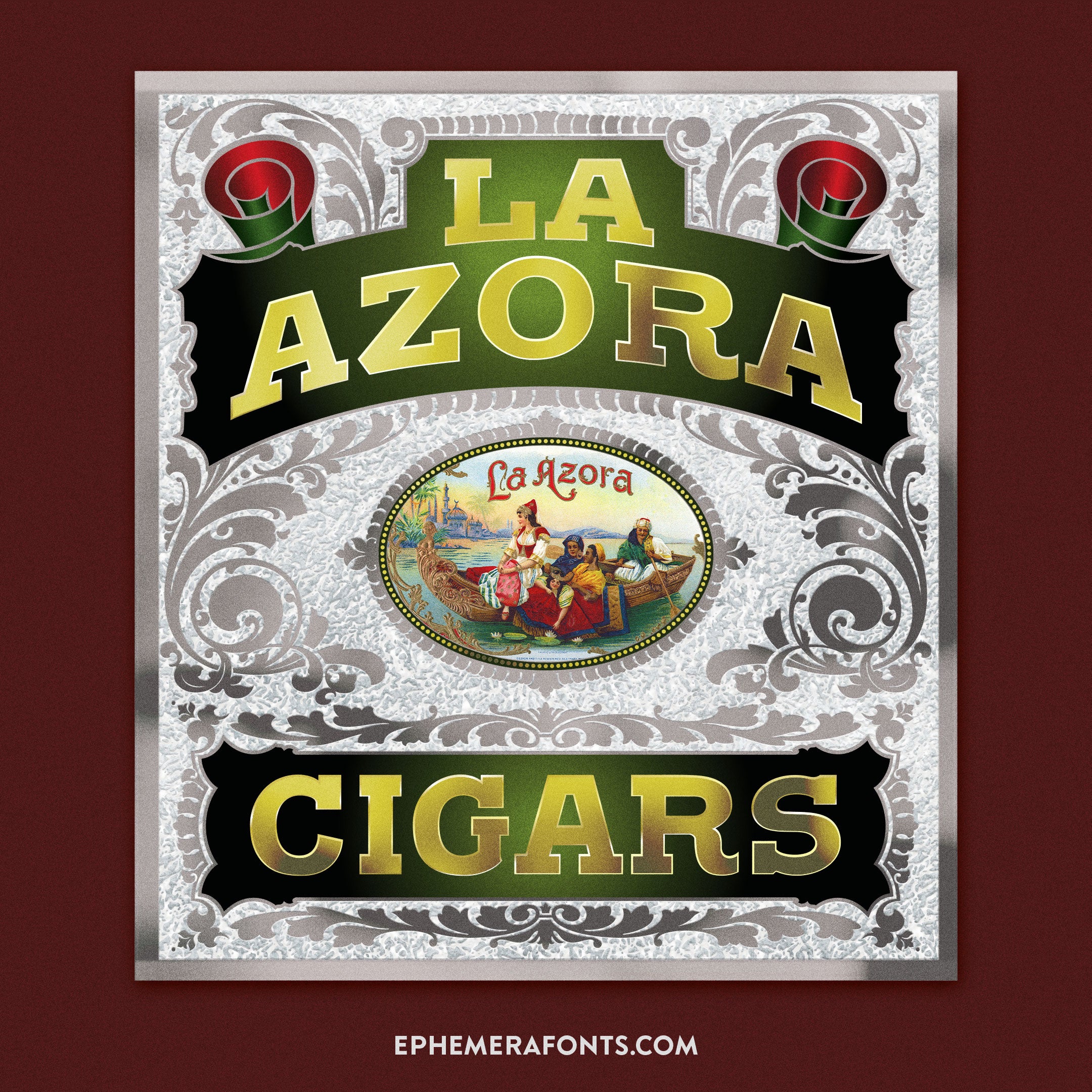 La Azora Template | Ephemera Fonts